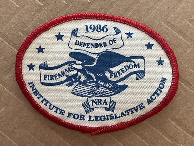 1986 NRA Defender Of Firearms Freedom Patch | eBay