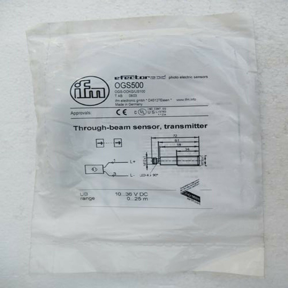 OGS500 For IFM New Photoelectric SWitch Free Shipping | eBay