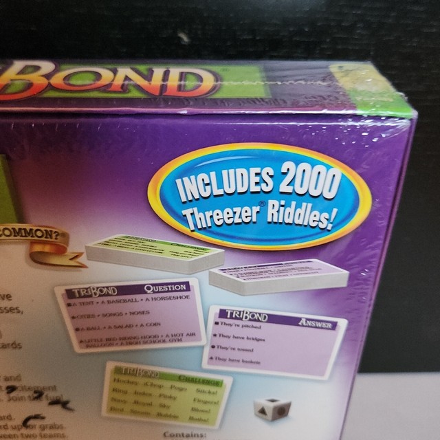 Tribond Classic Game of Threezer Riddles Winning Moves 2012 for sale ...