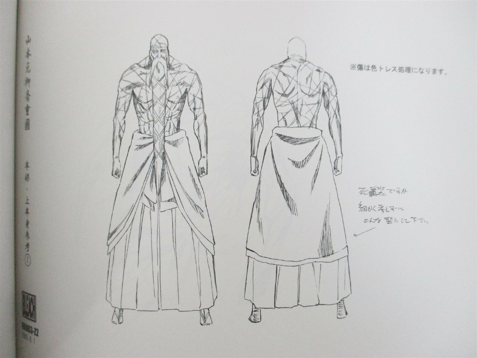 BLEACH Model Sheet Collection SNEAK ENTRY 3 Art Works TITE KUBO 2005 ...