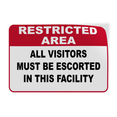 Safety Signage - Visitors