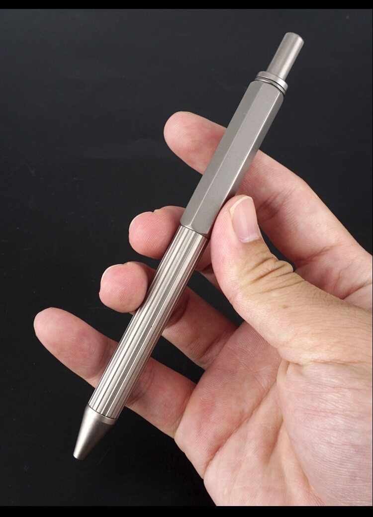 New EDC Titanium Alloy Mini Tactical Pen With Writing Multi-functiona ...