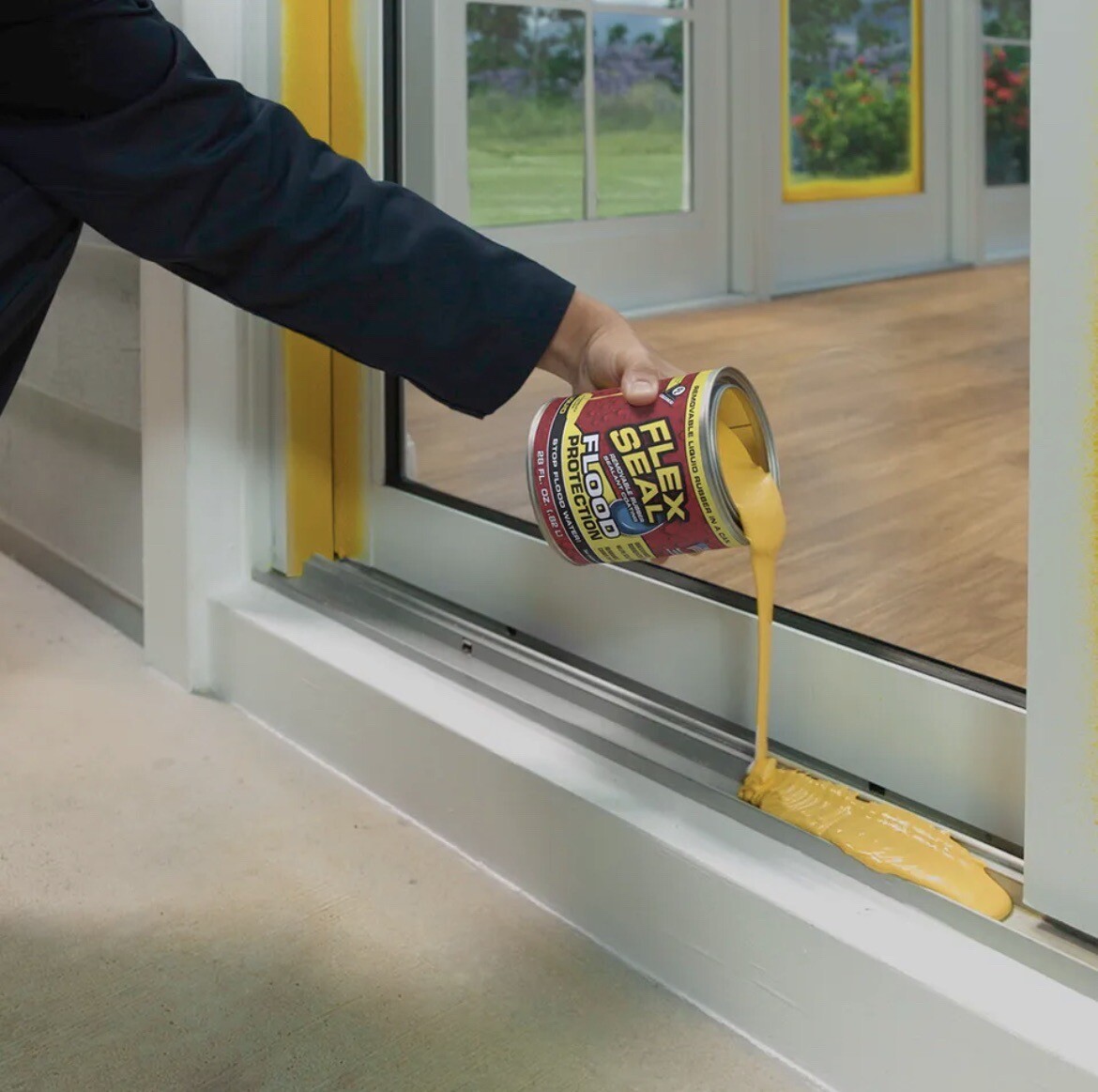 Flex Seal Flood Protection Removable Rubber Sealant Hi-Visibility ...