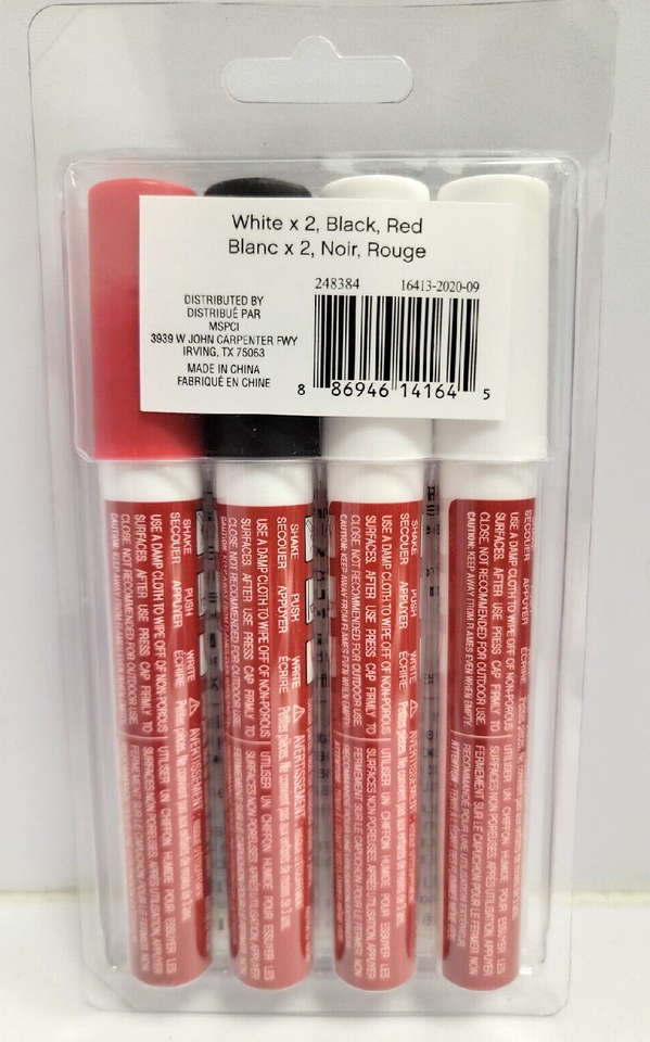 Craft Smart 4 Pc Chalk Marker Set Wet-Erasable | eBay