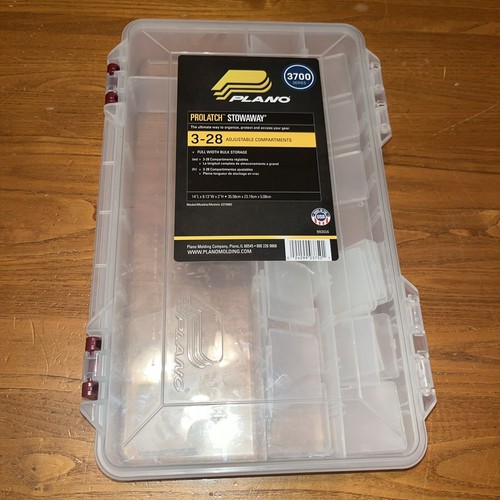 Plano 3700 Series Prolatch Stowaway 3-28 Adjustable Compartments ...
