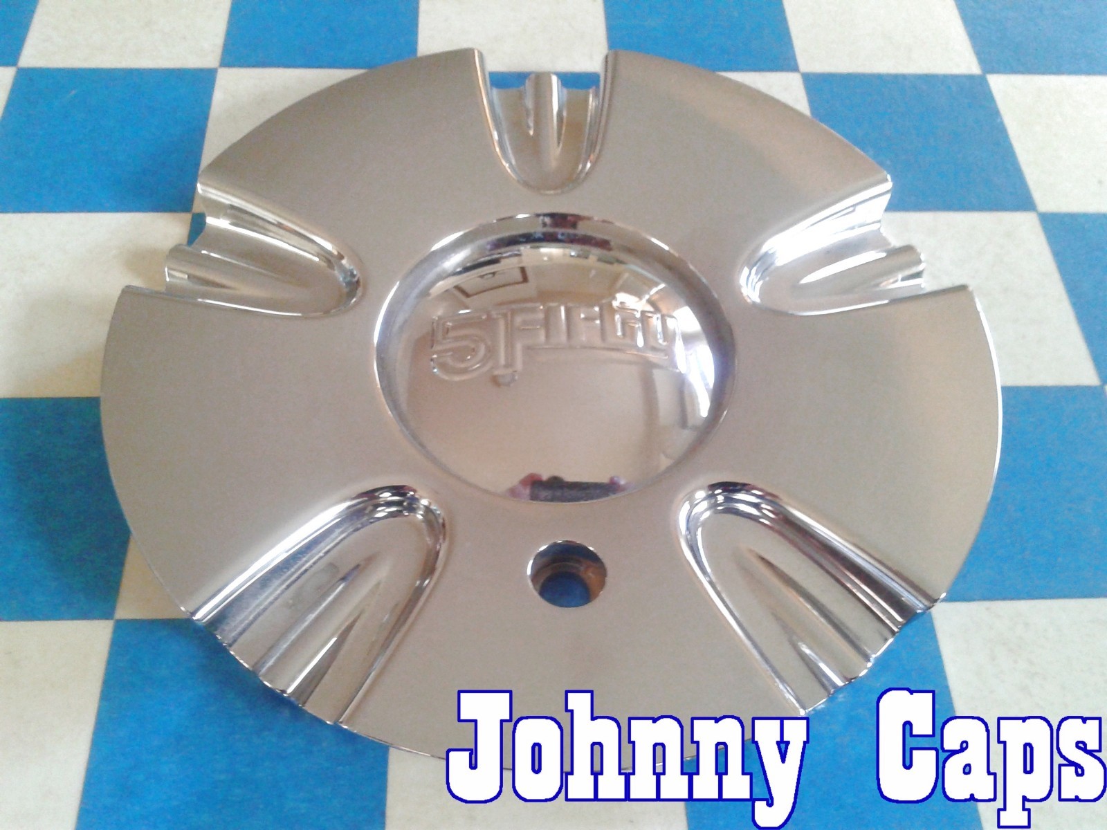 51FIFTY Wheels [32] CHROME Center Cap # CAP M-115 Custom Center Cap ...