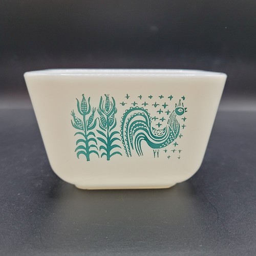 VINTAGE PYREX AMISH BUTTERPRINT 501 B 1 1/2 CUP REFRIGERATOR DISH No ...