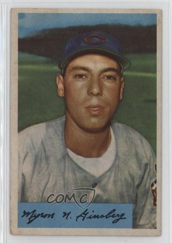 1954 Bowman Joe Ginsberg #52 0z0n | eBay