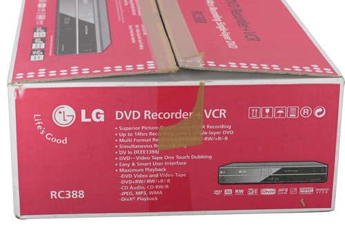 LG RC388 | VHS / DVD Combi Recorder | NEW IN BOX | eBay