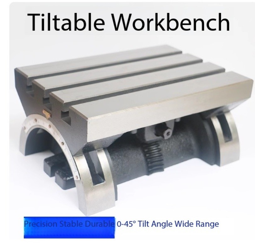Adjustable-Angle Workbench Tilting Workbench for Milling and Drilling ...