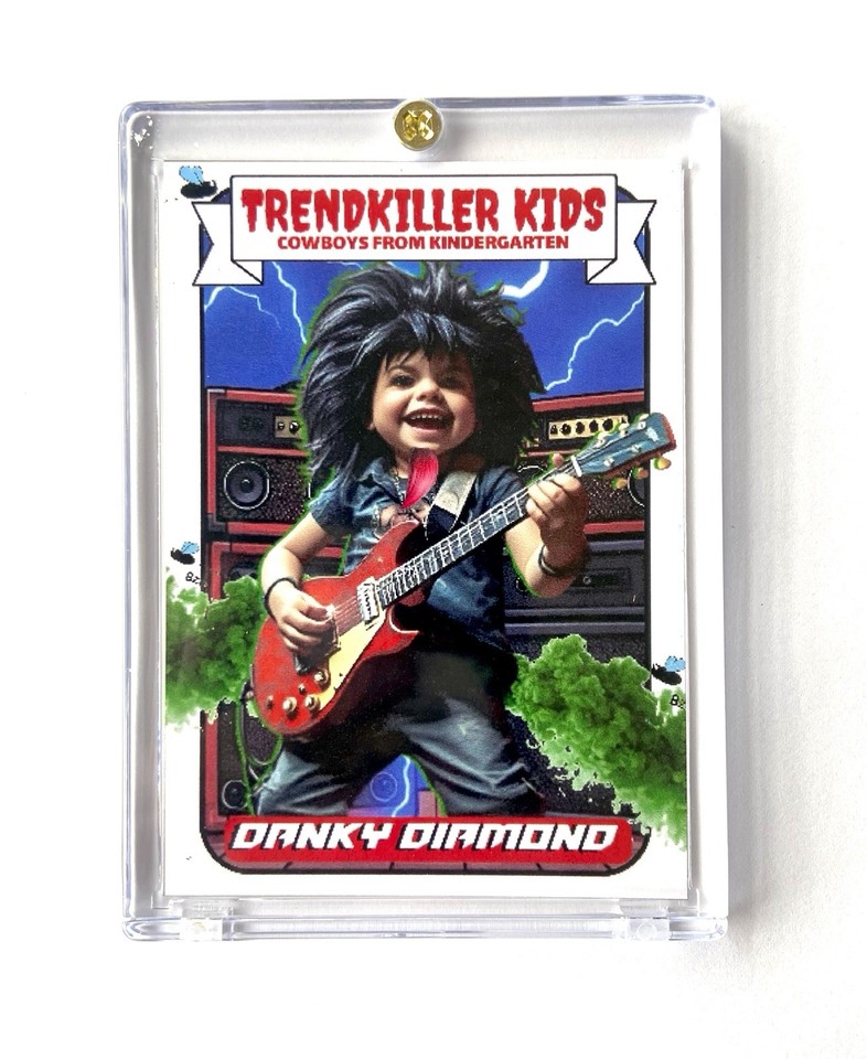 TRENDKILLER KIDS “Danky Diamond” Parody Custom Card ~ DIMEBAG DARRELL ...