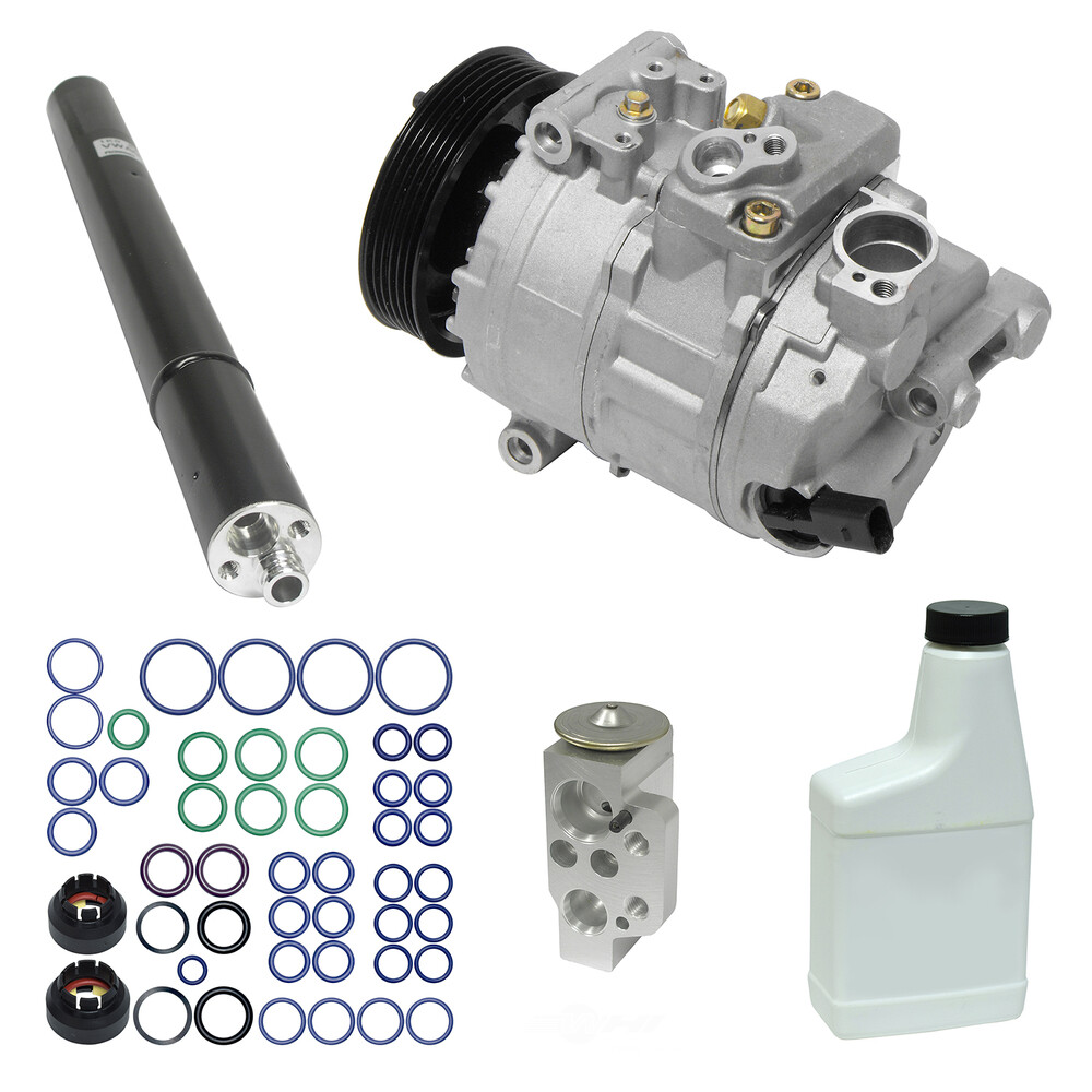 A/C Compressor Kit-DI UAC KT 5184 fits 08-12 Audi A3 Quattro ...