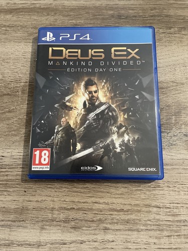 Deus Ex Mankind Divided Edition Day OnE Playstation 4 PS4 FR TBE | eBay