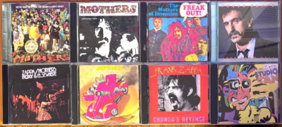 FRANK ZAPPA - 8 CD LOT -ABSOLUTELY FREE/FREAK OUT/JAZZ FROM HELL ...