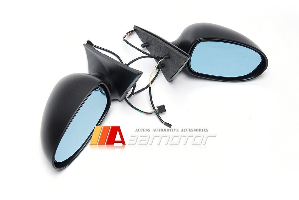 M5 Style Auto Fold Heated Side Mirrors fits 1998-2003 BMW E46 3-Series ...