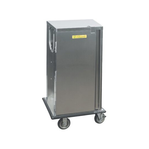 Alluserv TC12-18 Stainless Steel 18 Tray Elite Meal Delivery Cart w/ 1 ...