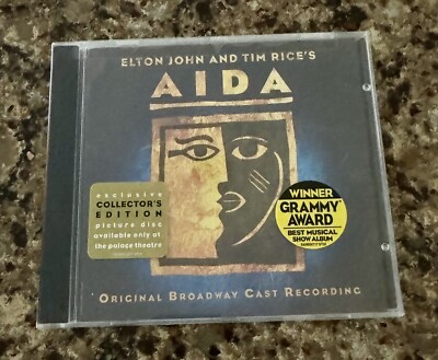 Elton John Tim Rice Aida Original Broadway Cast Recording Collector's ...