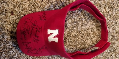 Nebraska Cornhuskers Autographed Visor | eBay