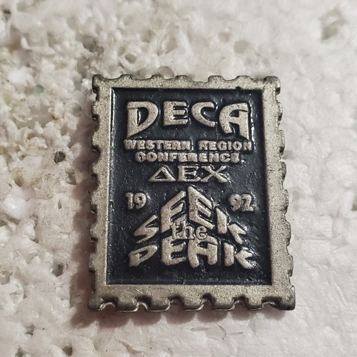VTG Deca 1992 Seek the Peak Career Western Region Conference Lapel Hat ...