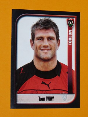 #351 TOM MAY RCT RC TOULON PANINI RUGBY 2011 FRANCE TOP 14 | eBay