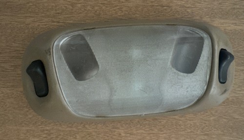 Ford F150 250 350 Excursion OEM overhead interior TAN dome map light 92 ...