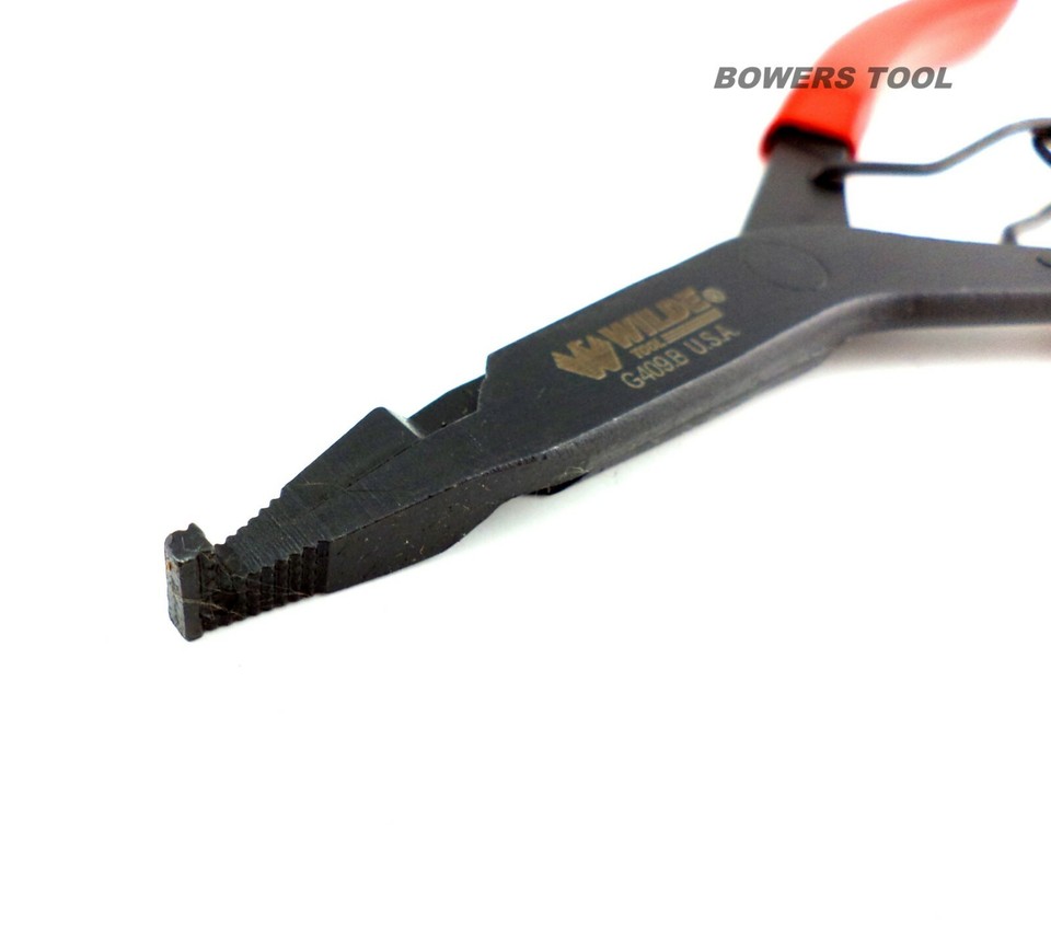 Wilde Tool 9” Right Angle Lock Ring Pliers External Snap Retaining ...