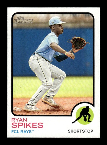 2022 Topps Heritage Minor League Ryan Spikes #177 | eBay