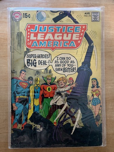 Justice League of America #73 (1969) VG/FN - First 15 cent Issue! | eBay