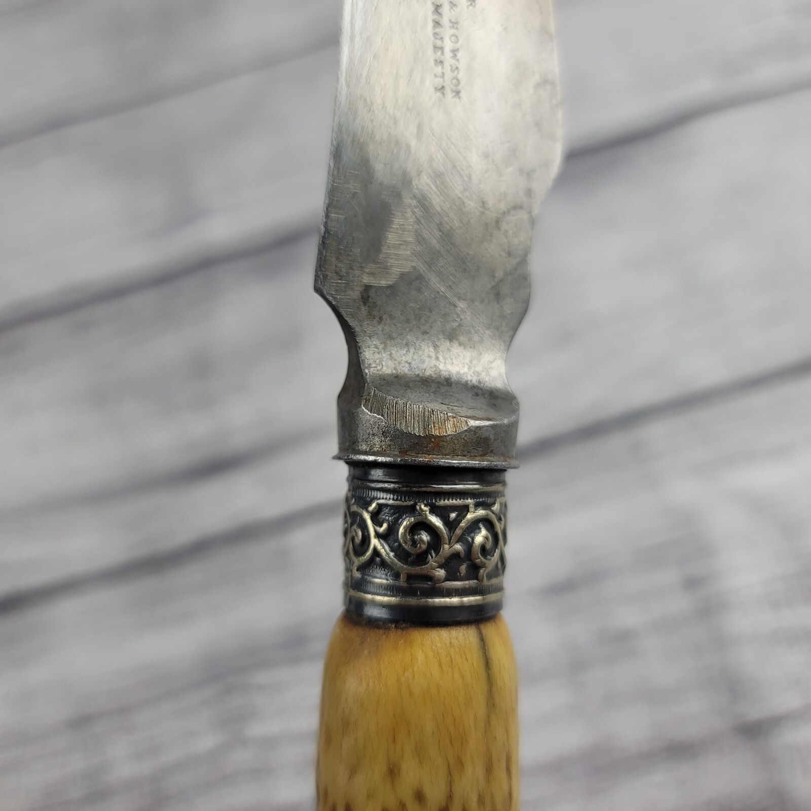 1880's Antique Harrison Bros Howson Cutlers To Her Majesty Carving Set ...