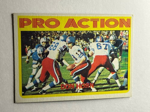 1972 TOPPS DON HORN DENVER BRONCOS #256 P176 | eBay