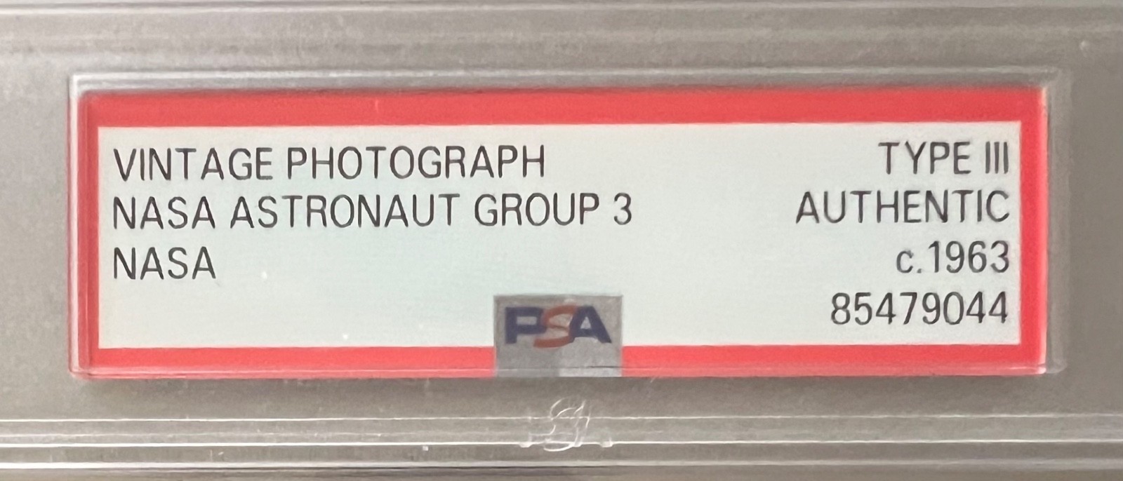 1963 NASA Group 3 Astronauts Official Photograph with Aldrin Collins ...