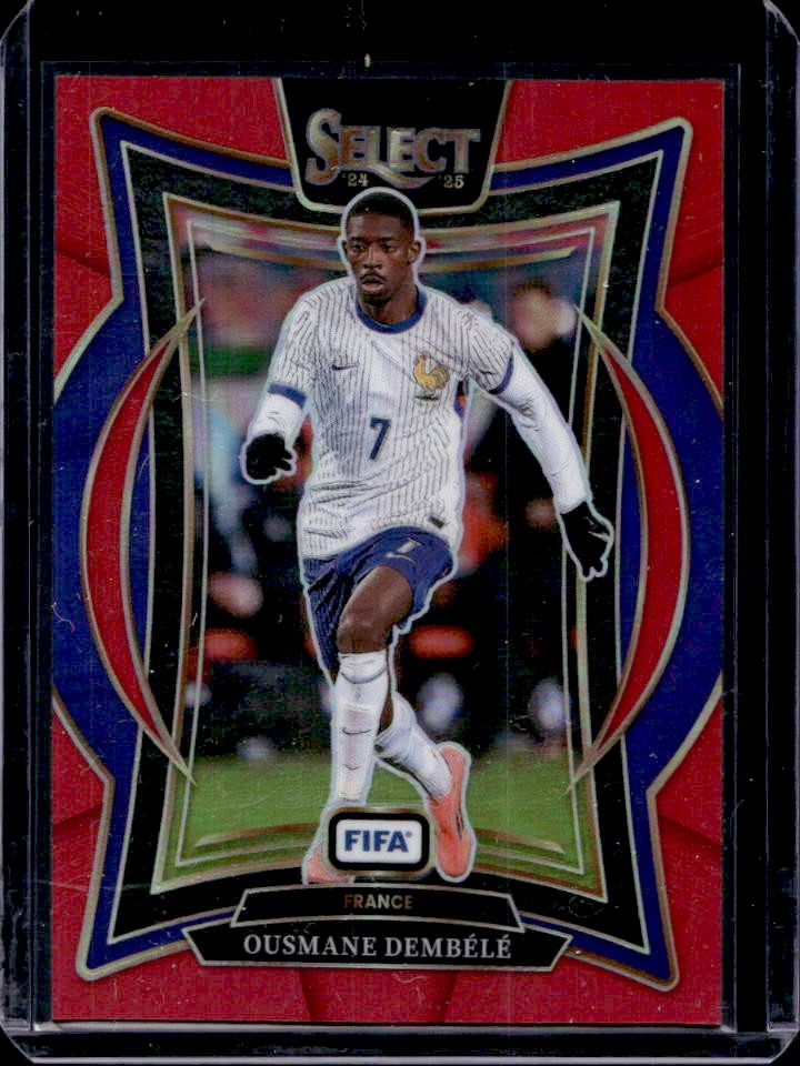 Ousmane Dembele 2024 Select FIFA #70 Terrace Gold /10 Price Guide ...