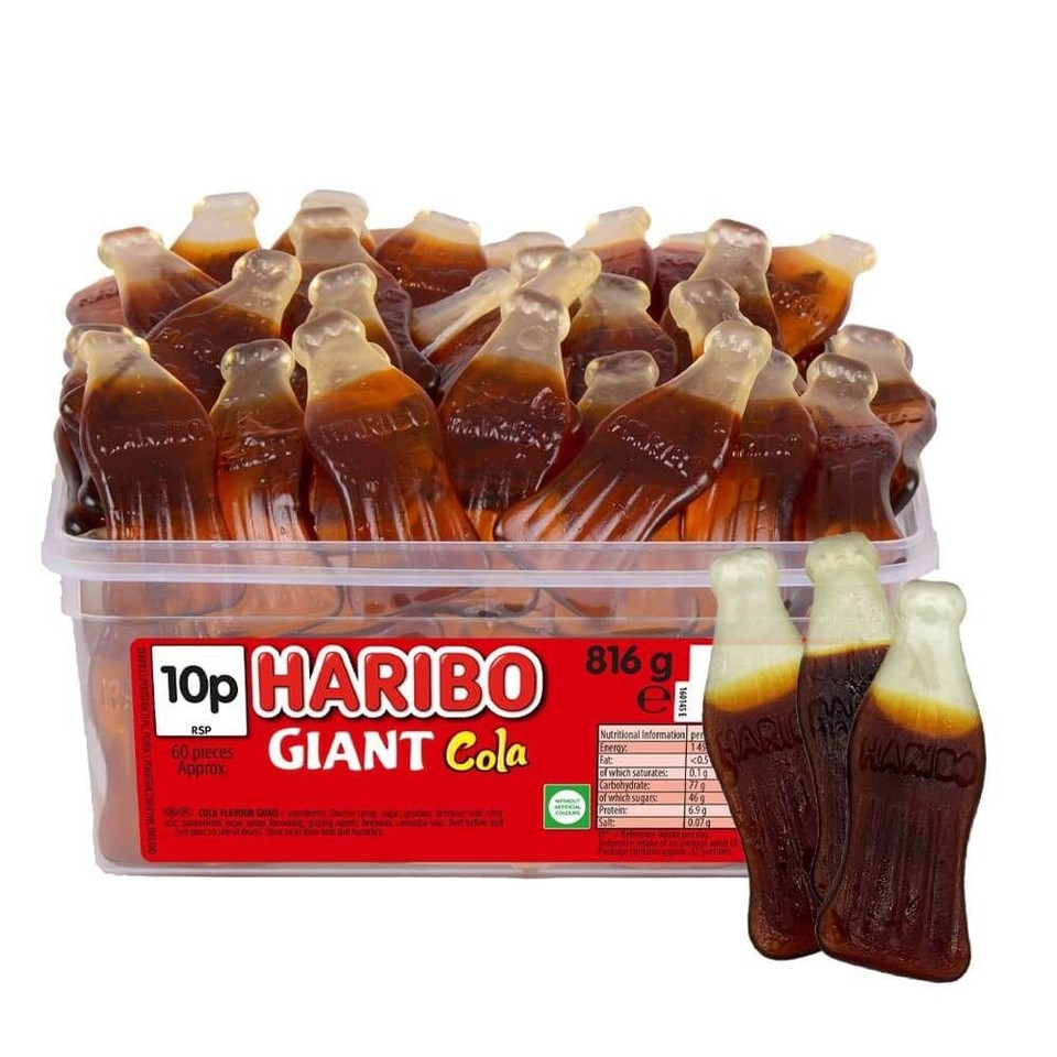1 X FULL TUB HARIBO SWEETS WHOLESALE DISCOUNT CANDY BOX PARTY FAVOURS ...