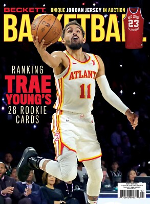 New FEBRUARY 2025 Beckett BASKETBALL CARD PRICE GUIDE Magazine w/TRAE ...