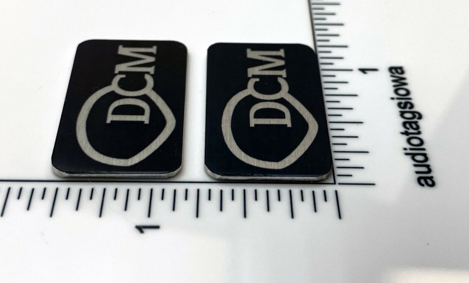 DCM Time Window - Time Frame Speaker Badge Logo Custom Pair | eBay