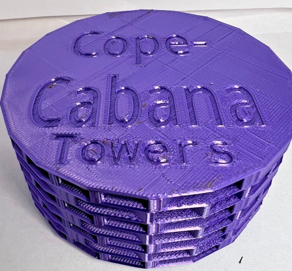 Copepod Hotel Cope-Cabana Towers - 3D Printed Habitat for Marine ...
