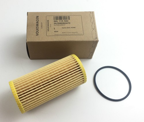 ÖLFILTER + DICHTUNG VW ORIGINAL 06L 115 562 AUDI SEAT VW TSI TFSI u.a ...