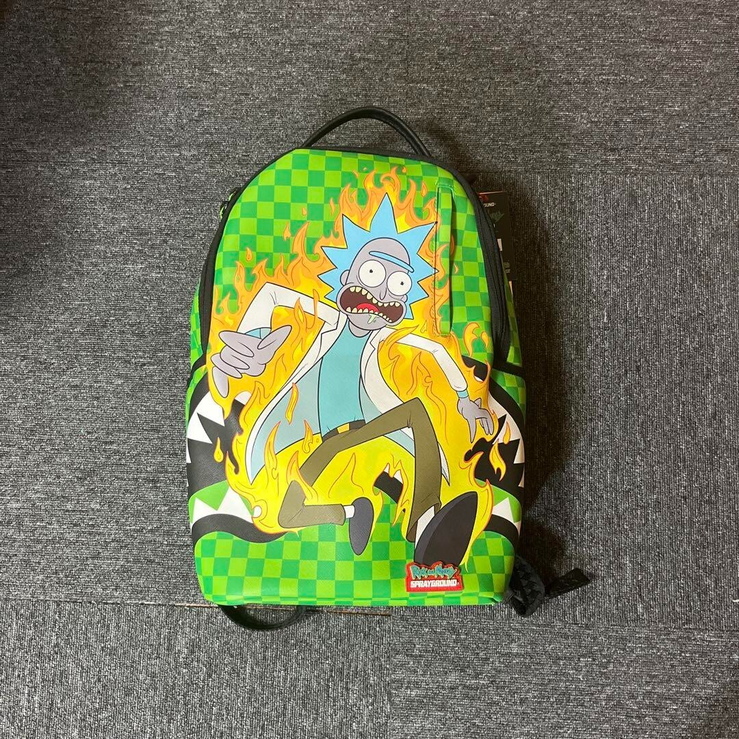 SPRAYGROUND Rick and Morty Backpack Rick Sanchez Anim… - Gem