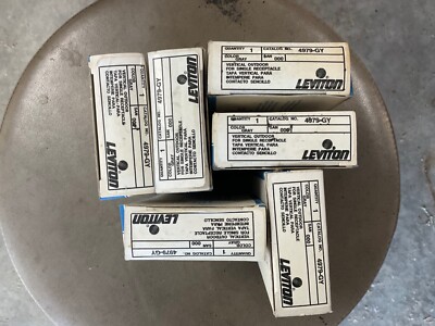 Leviton Decora Outdoor Outlet Cover 001-4979-GY | eBay