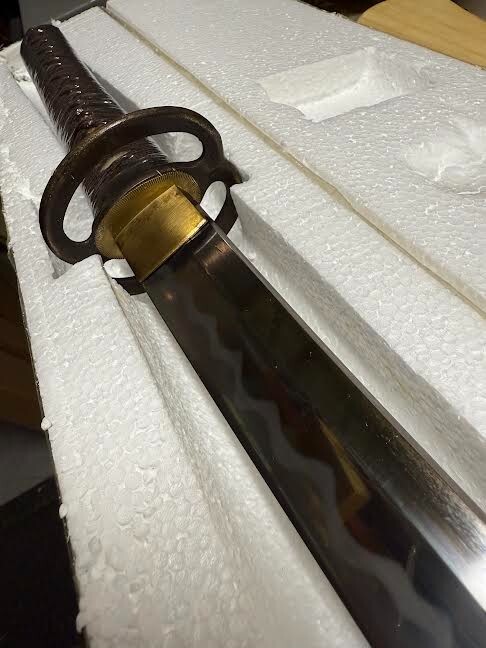 SKYJIRO TK-3 TJ-3 Ancient Warrior Sword Hand Forged Carbon Steel Real ...