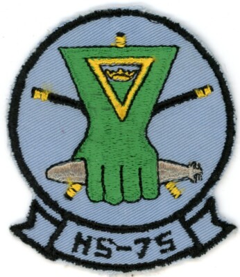 US Navy Patch: Helicopter Anti-Submarine Squadron 75 (HELANTISUBRON 75 ...