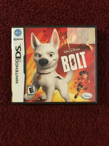 Disney's Bolt DS Game Case and Manual, No DS Chip | eBay