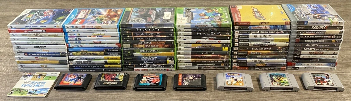 Pile Of Video Games