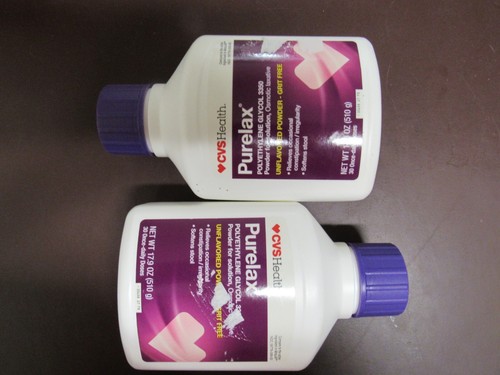 Purelax (2) Bottle: 17.9 Oz Each, Powder Solution Laxative | eBay