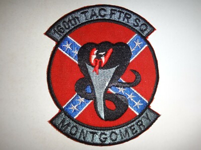 USAF Air Force 160th TACTICAL FIGHTER Squadron FLYING COBRA Patch | eBay