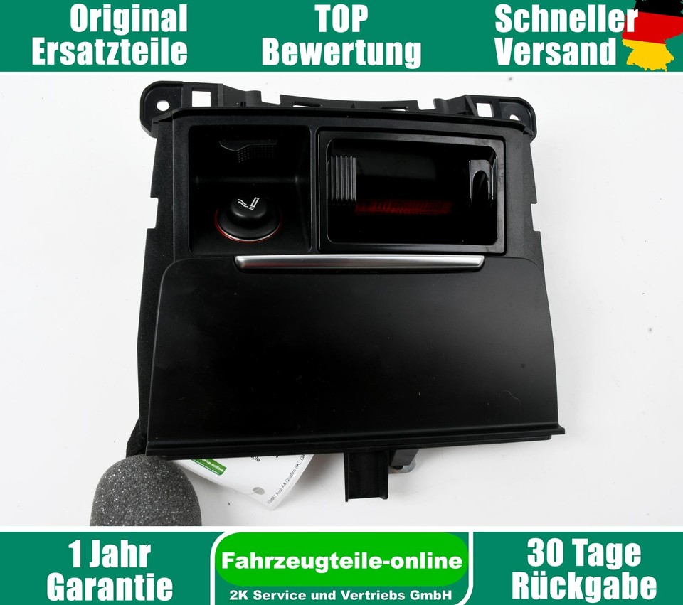 Cendrier Console Centrale Compartiment Audi A4 A5 B8 8K 8K0857965 | eBay