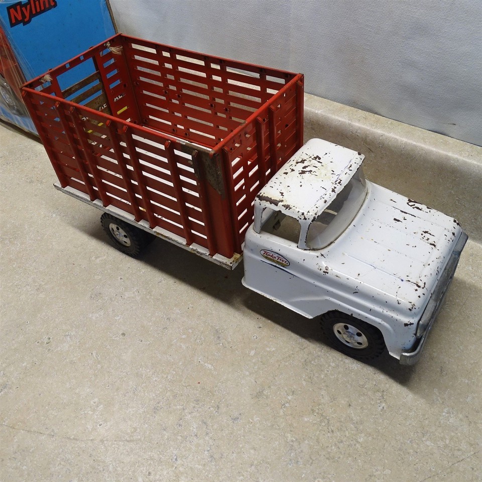 Vintage Tonka High Stake Rack Truck, Pressed Steel, Farms, 1958 | eBay