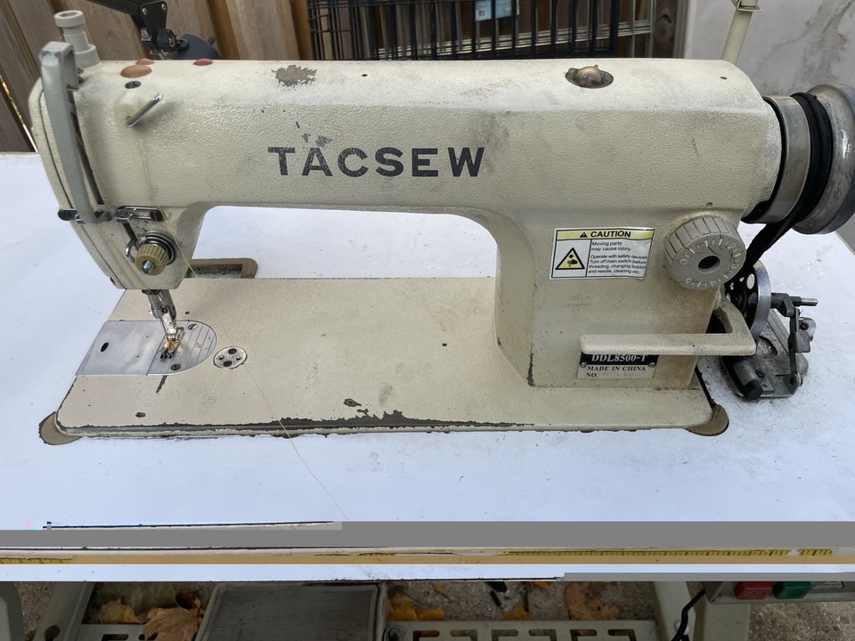 TACSEW DDL8500-T High Speed Industrial Sewing Machine / Table / Motor ...