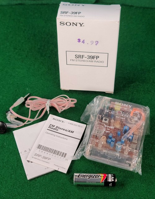 48％割引最新作 SRF-39FP Sony透明ラジオ 刑務所仕様 ラジオ オーディオ機器-OTA.ON.ARENA.NE.JP