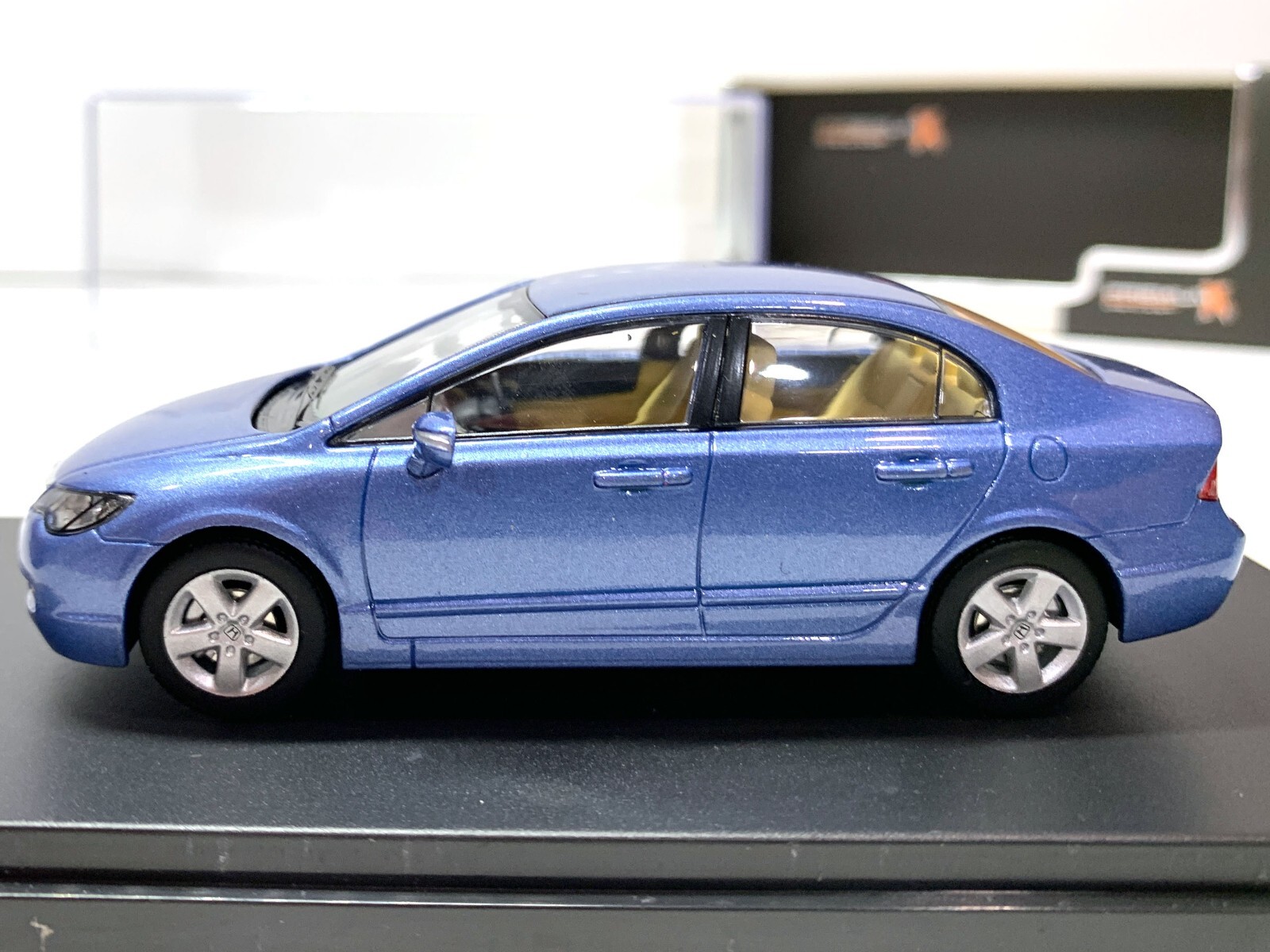 RARE RETIRED PREMIUM X HONDA CIVIC MODEL CAR BLUE 2006 MK7 K8 1/43 | eBay